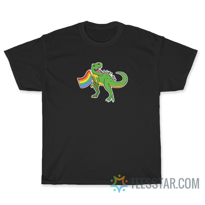 Shop Now LGBT Rex T-Shirt For Sale - Teesstar.com