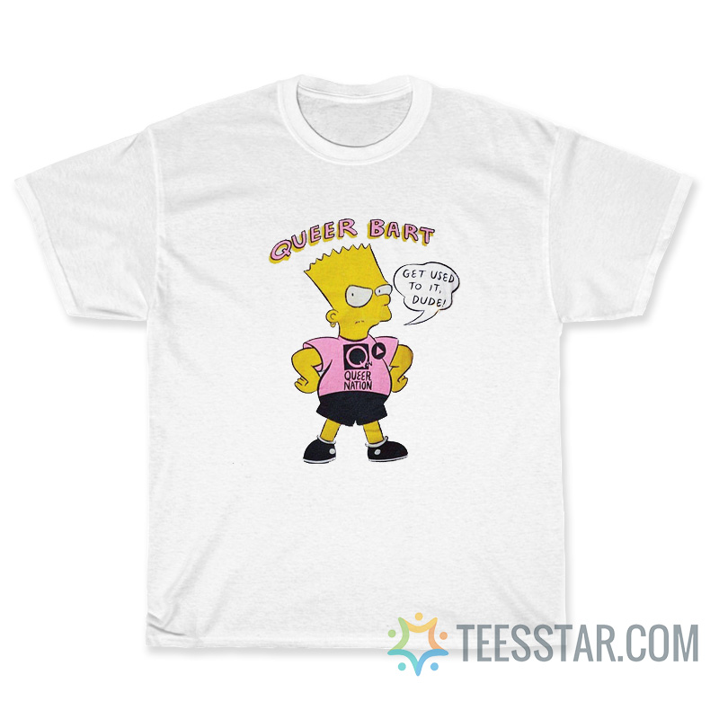 Queer Bart Simpson T Shirt For Sale