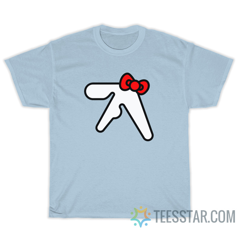 Funny Aphex Twin Hello Kitty Logo T-Shirt For Adult on Sale - Teesstar.com