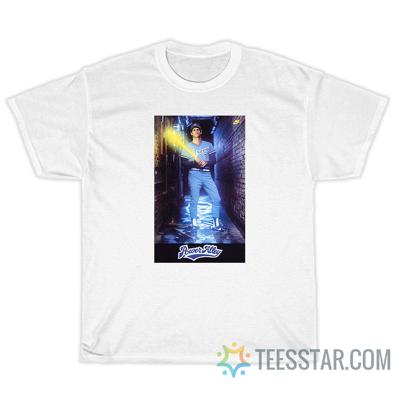 Dale Murphy Power Alley Poster T-Shirt For Unisex on Sale - Teesstar.com