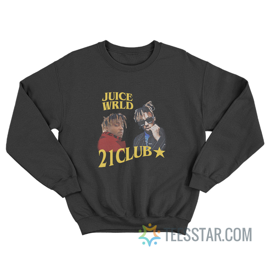 Juice Wrld 21 Club Star Sweatshirt For Men And Women - Teesstar.com