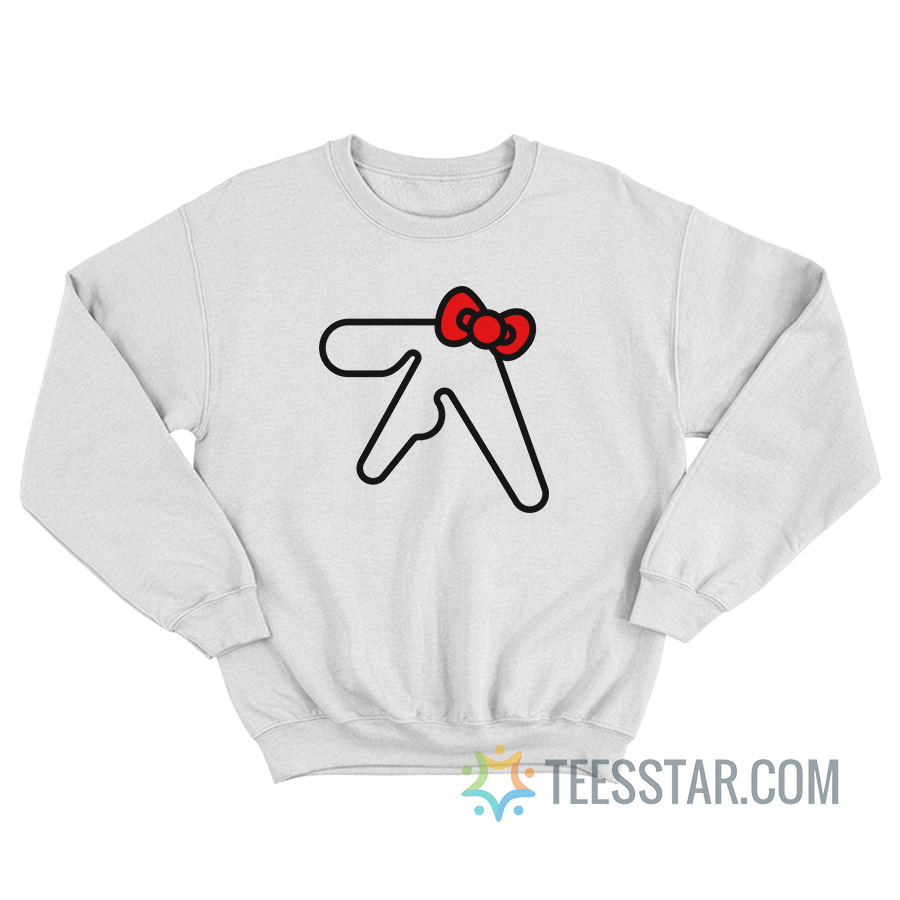 Aphex Twin Hello Kitty Logo Sweatshirt For Unisex - Teesstar.com