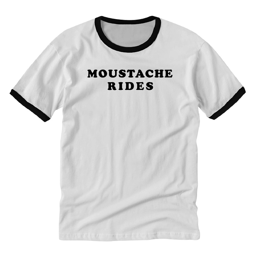 Sam Elliott Moustache Rides Ringer T-Shirt For Unisex - Teesstar.com