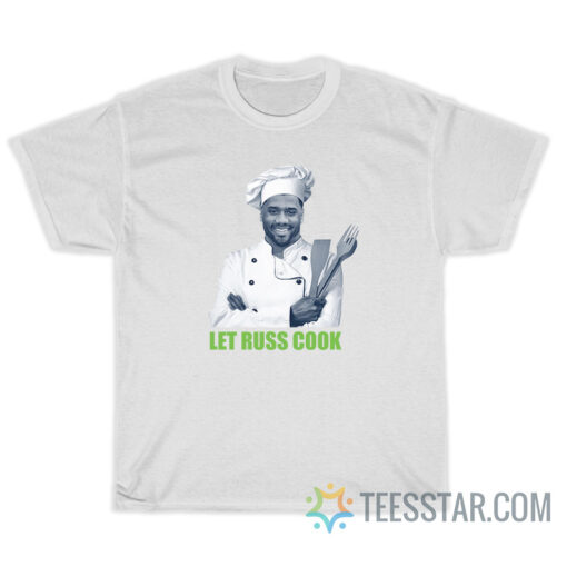 Russell Wilson Let Russ Cook T-Shirt For Unisex - Teesstar.com
