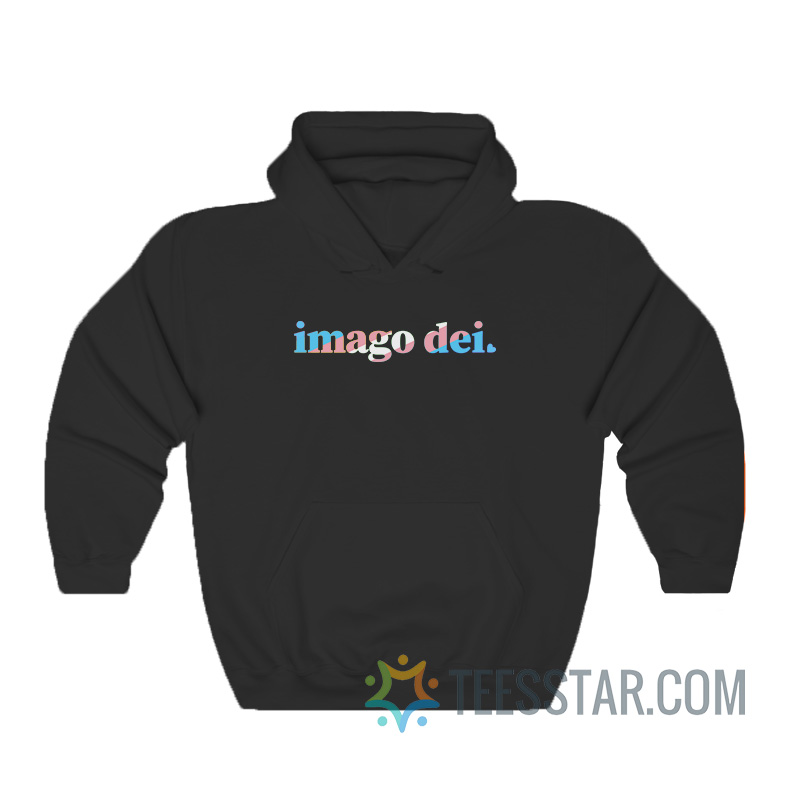 Imago Dei Pride Transgender Hoodie For Unisex - Teesstar.com