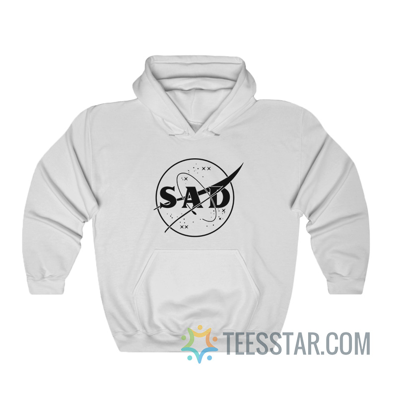 NASA Logo Sad Emo Hoodie For Unisex - Teesstar.com