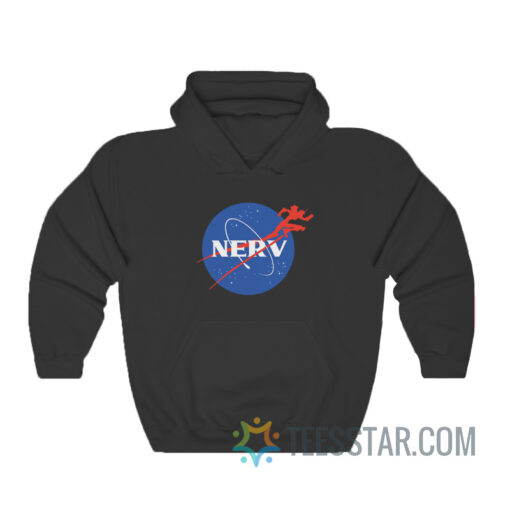 Nerv Nasa x Evangelion Parody Hoodie For Unisex - Teesstar.com