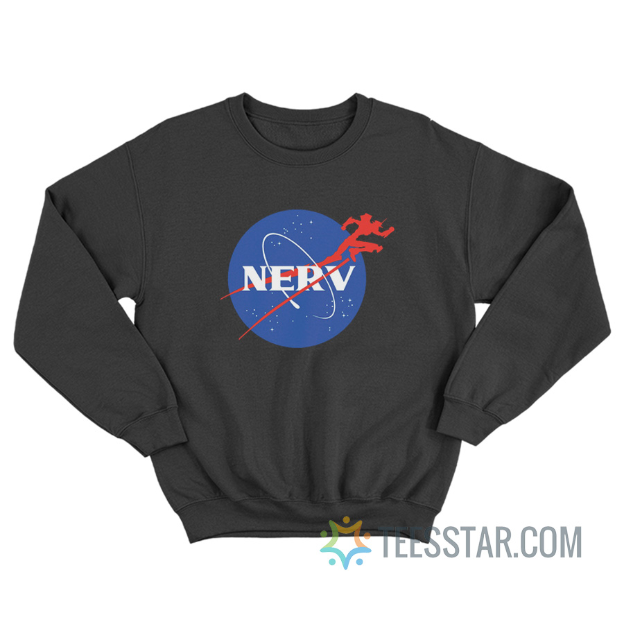 Nerv Nasa x Evangelion Parody Sweatshirt - Teesstar.com