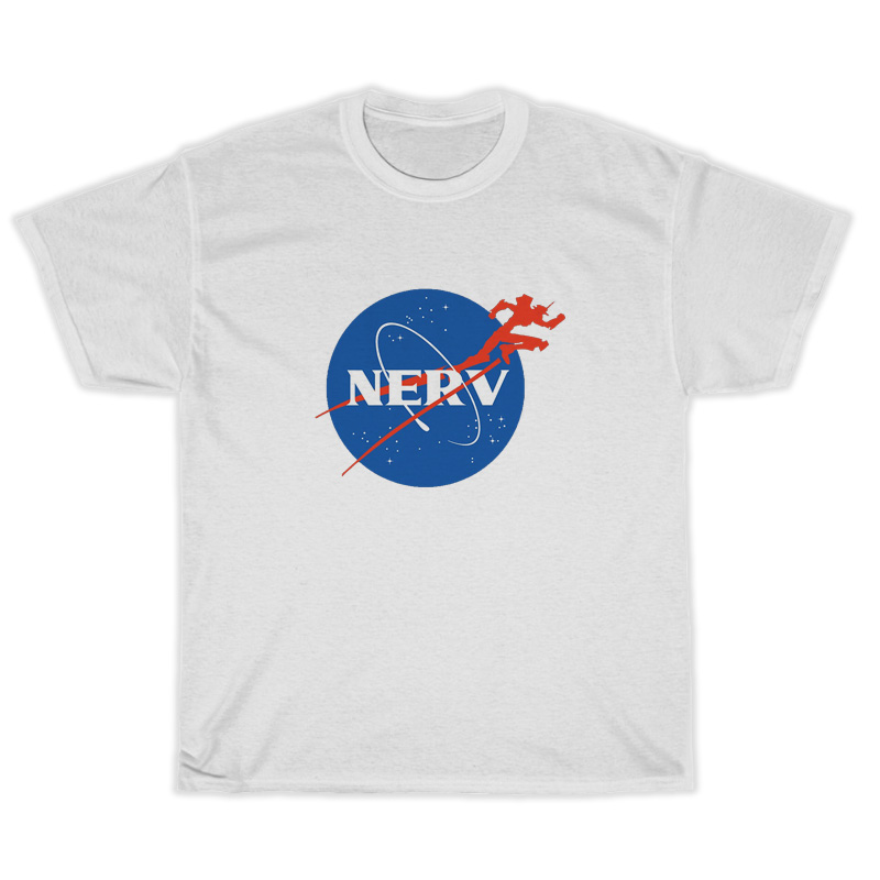 Nerv Nasa x Evangelion Parody T-Shirt For Unisex - Teesstar.com