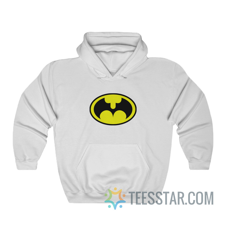 Batman Logo Parody Dick And Butt Hoodie - Teesstar.com