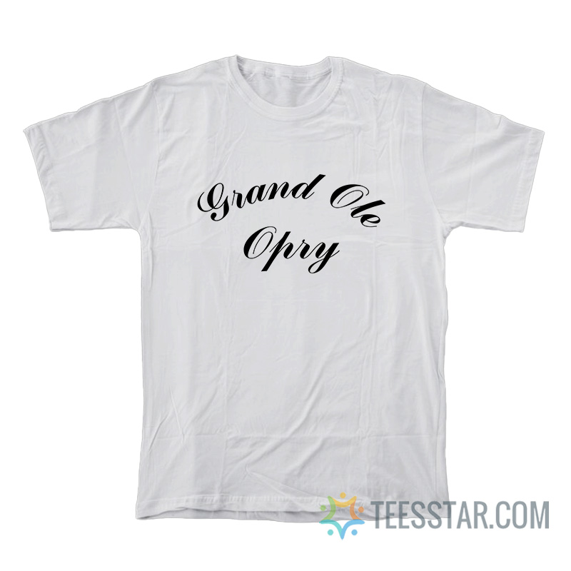 Miley Cyrus Grand Ole Opry T-Shirt For Unisex - Teesstar.com