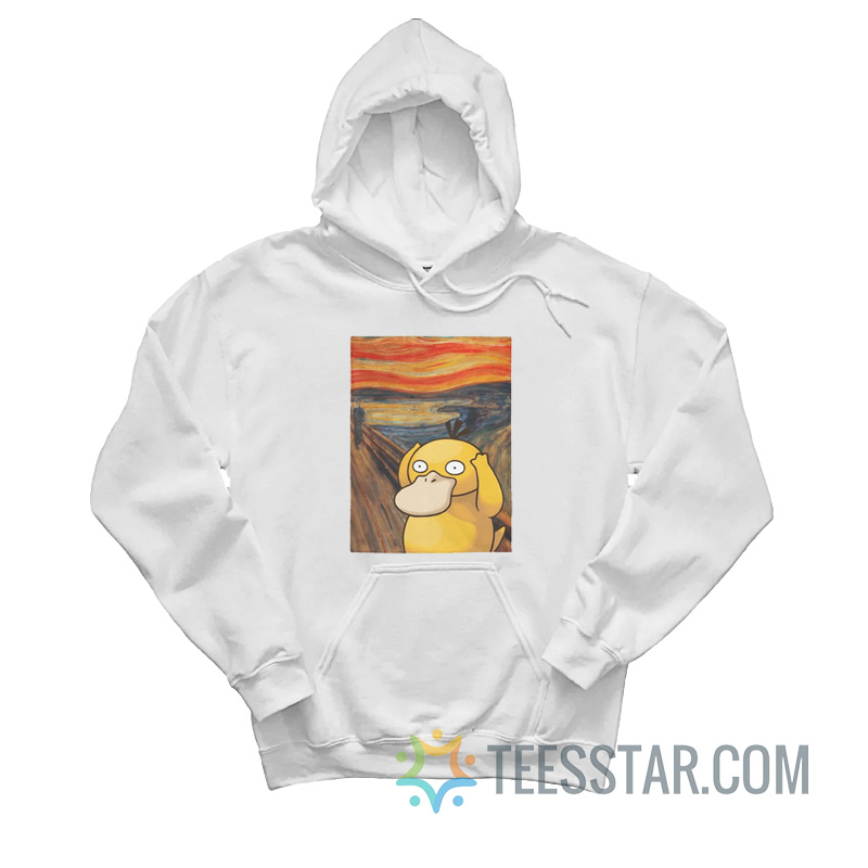 Screaming Pokemon Psyduck Hoodie For Unisex - Teesstar.com