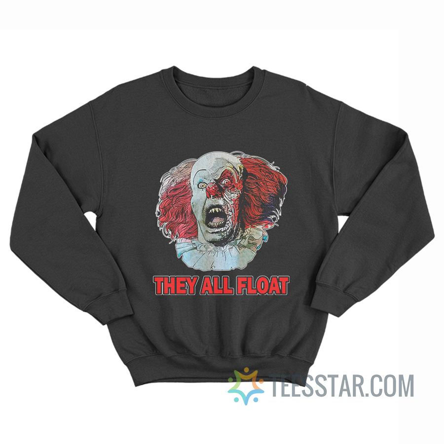 They All Float It The Movie 1990 Sweatshirt - Teesstar.com