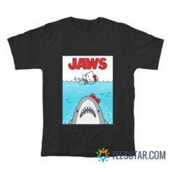 Universal Studios Hello Kitty x Jaws T-Shirt - Teesstar.com