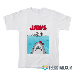 Universal Studios Hello Kitty x Jaws T-Shirt - Teesstar.com