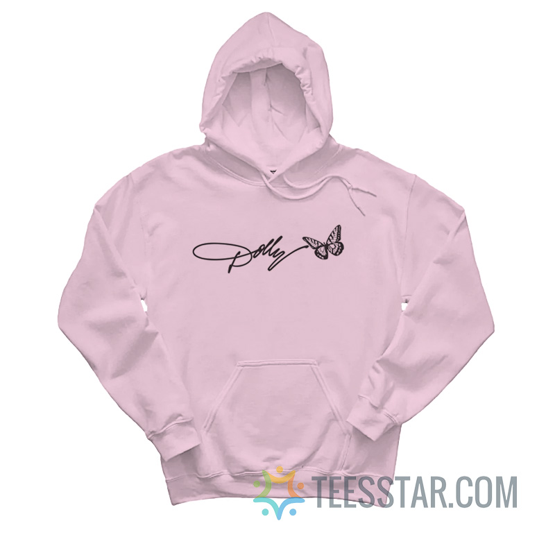 Dolly Parton Signature Butterfly Hoodie - Teesstar.com