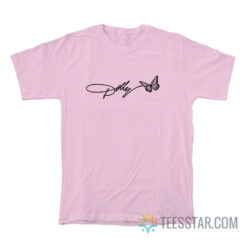 Dolly Parton Signature Butterfly T-Shirt For Unisex - Teesstar.com