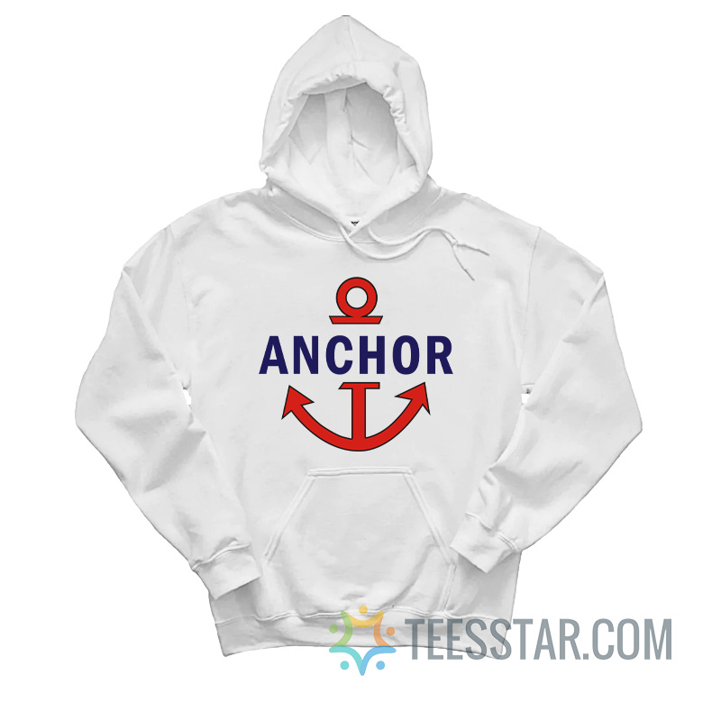 One Piece Monkey D Luffy Anchor Hoodie - Teesstar.com