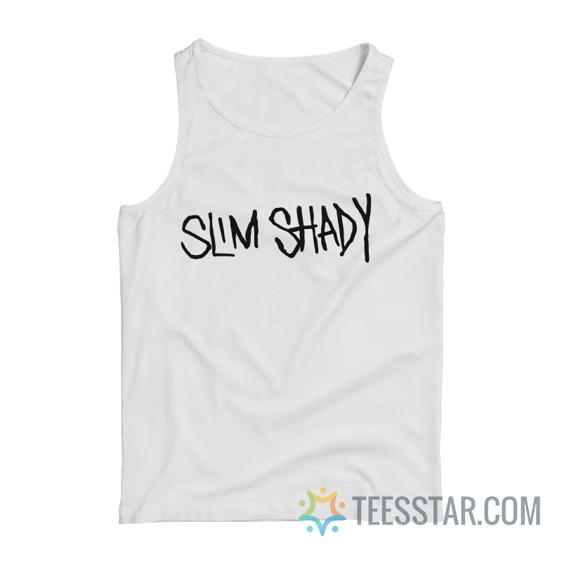 Eminem The Real Slim Shady Logo Tank Top - Teesstar.com
