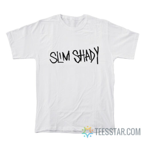 Eminem The Real Slim Shady Logo T-Shirt - Teesstar.com