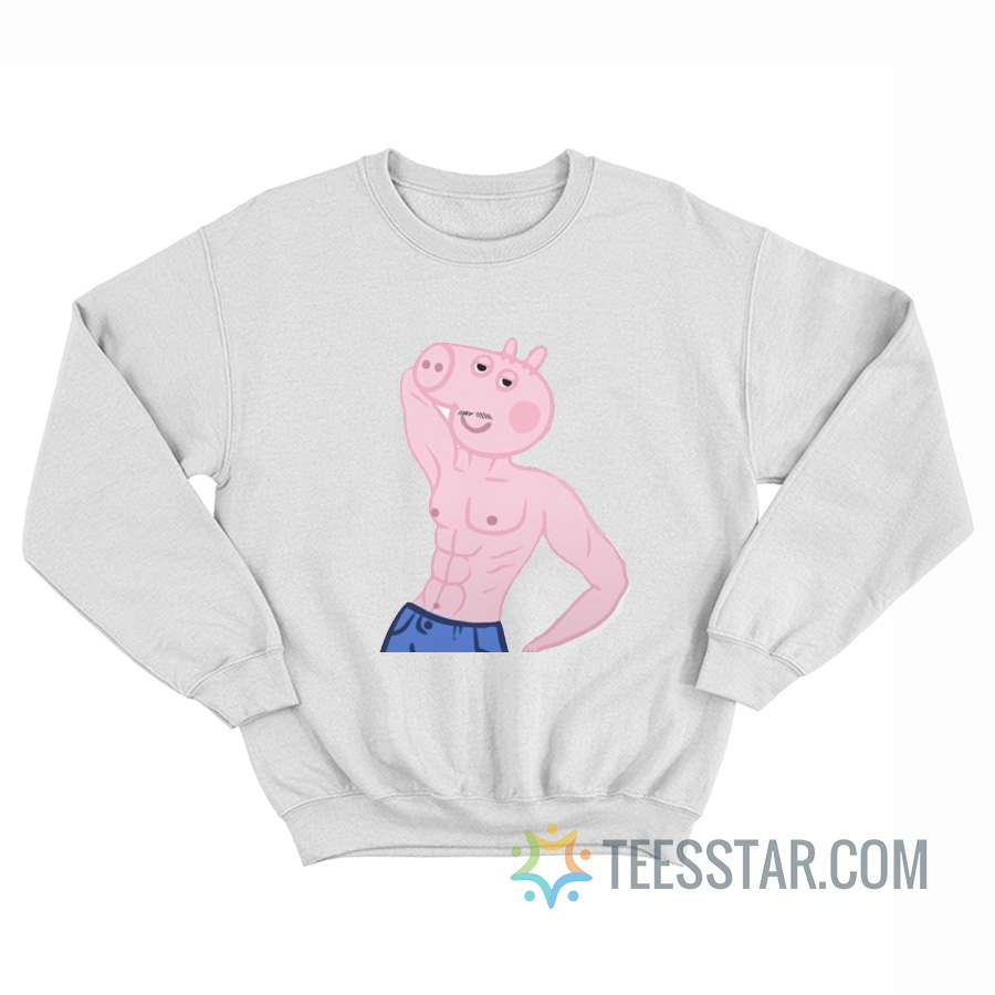 Buff George Peppa Pig Sweatshirt For Unisex - Teesstar.com