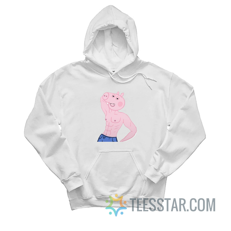 Buff George Peppa Pig Hoodie For Unisex - Teesstar.com