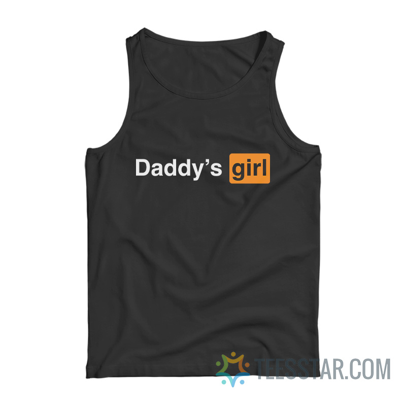 Daddy’s Girl Pornhub Logo Parody Tank Top - Teesstar.com