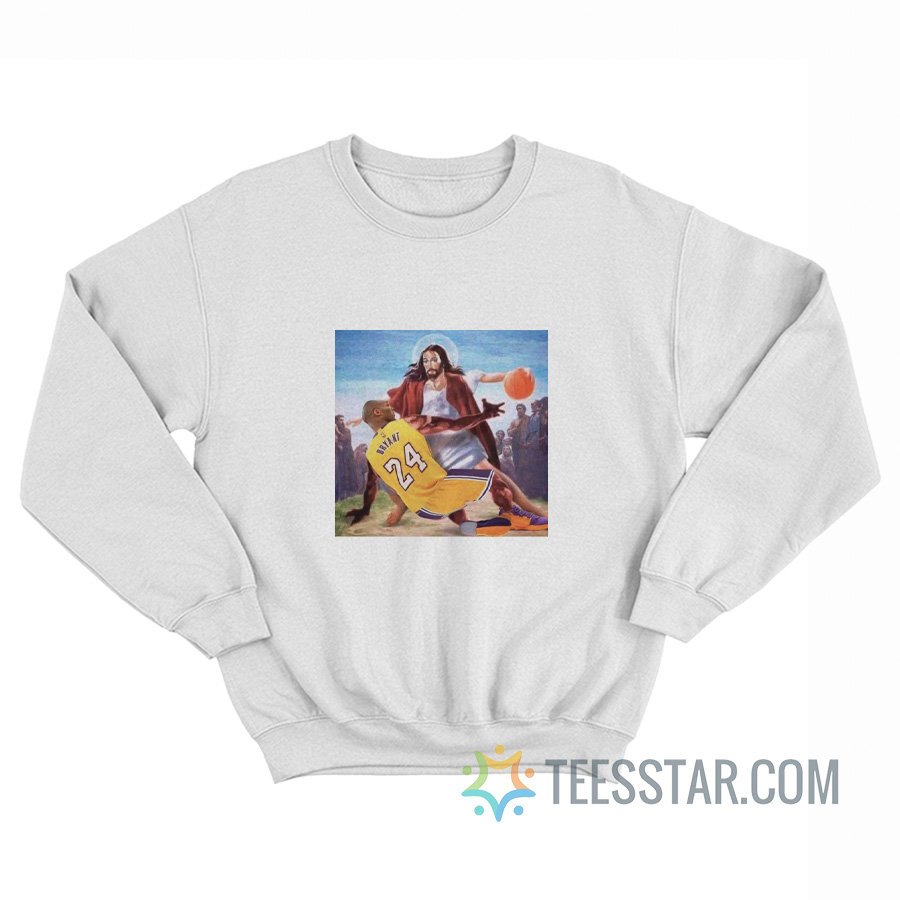 Basketball Jesus vs Kobe Sweatshirt For Unisex - Teesstar.com