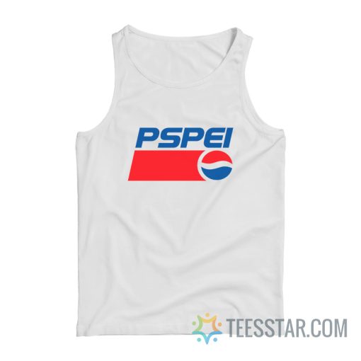 Pspei Pepsi Logo Parody Tank Top - Teesstar.com
