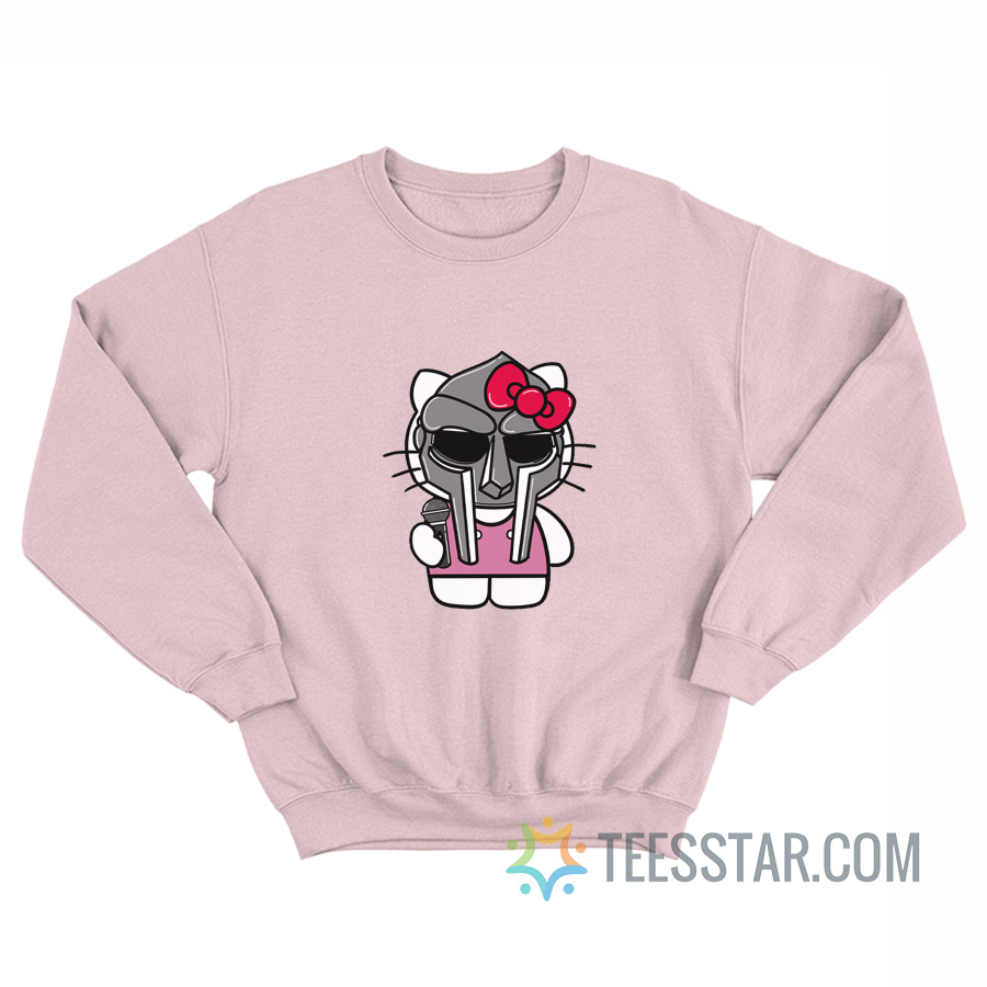 MF Doom Hello Kitty Sweatshirt For Unisex - Teesstar.com