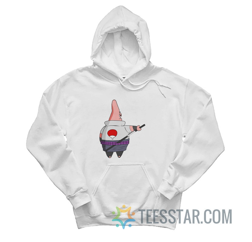 Patrick Stars Sasuke Hoodie For Unisex - Teesstar.com