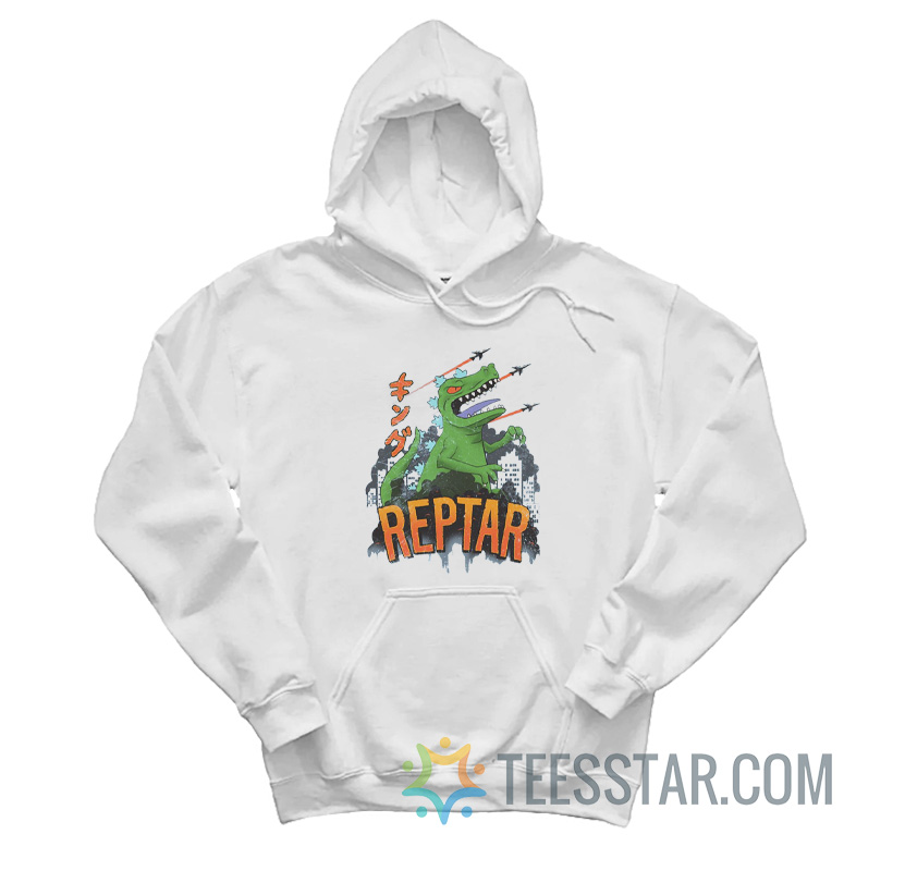 Reptar Godzilla King Of The Dinosaurs Hoodie - Teesstar.com