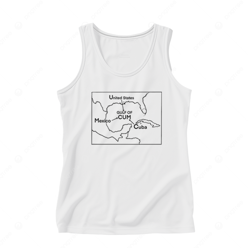 Gulf Of CUM Cuba USA Mexico Tank Top - Teesstar.com