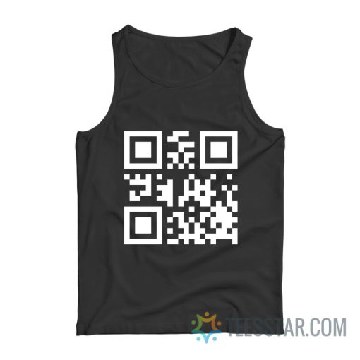 Fuck You Qr Code Tank Top - Teesstar.com