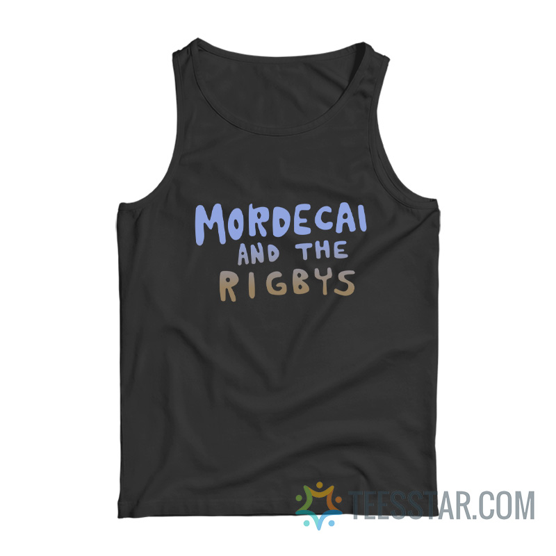 Mordecai And The Rigbys Logo Tank Top - Teesstar.com